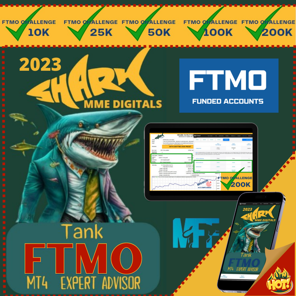 Forex SharkTank FTMO Challenge EA MT4 fix version – Forex EA Marketplace